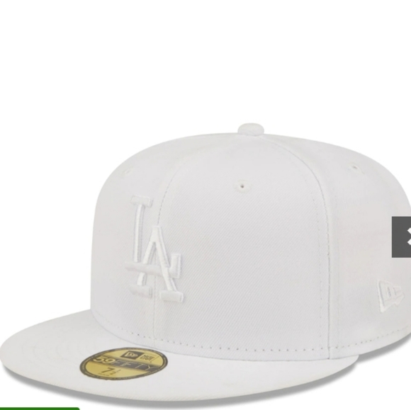 New Era | Accessories | Los Angeles Dodgers New Era White On White ...